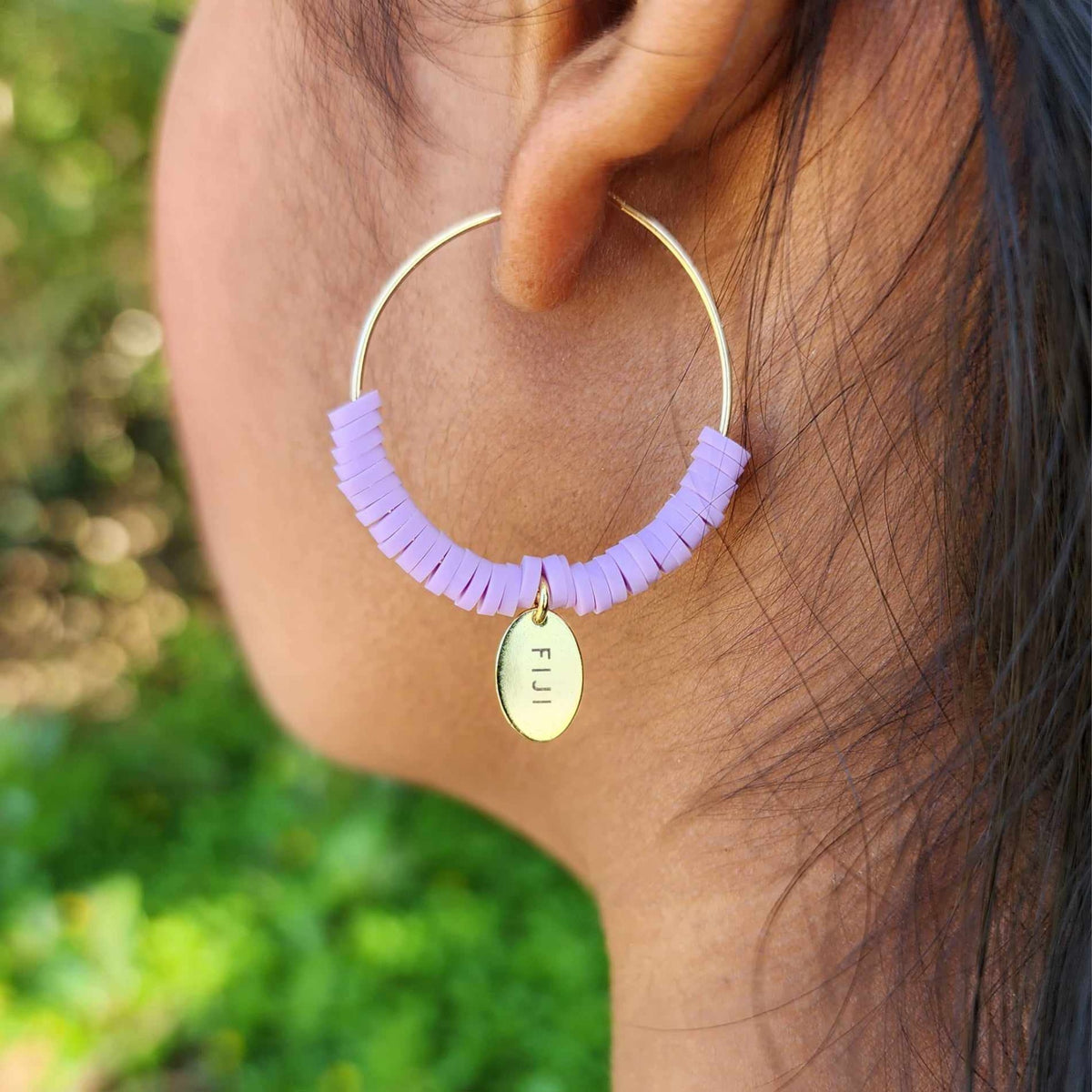 CONTACT US TO RECREATE THIS SOLD OUT STYLE Polymer Clay Bead Hoop ...