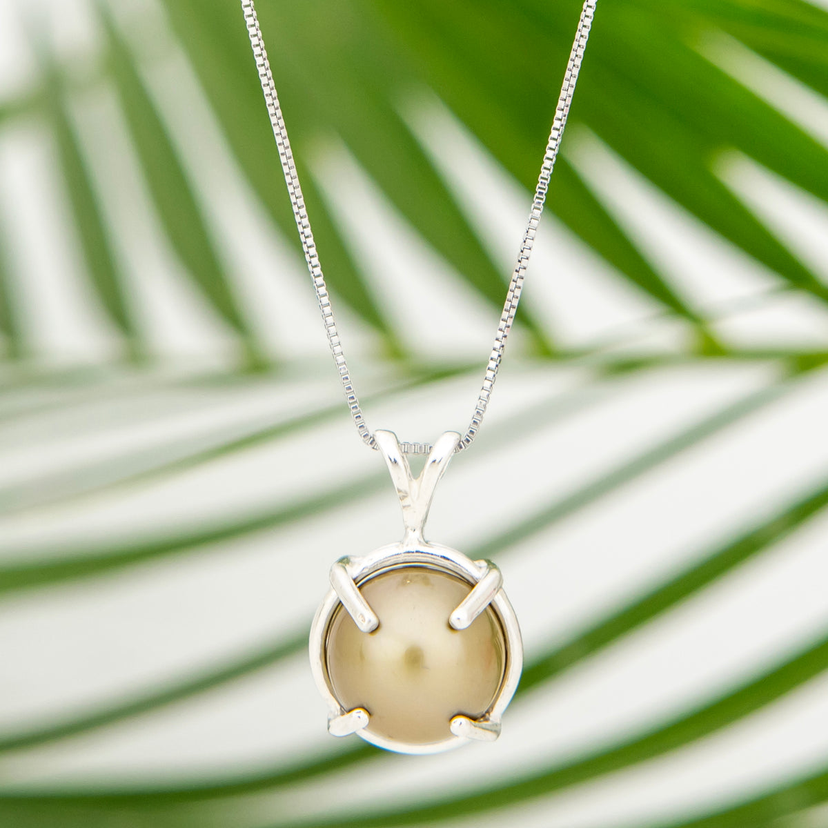 READY TO SHIP Civa Fiji Claw Set Graded Pearl Necklace - 925 Sterling ...