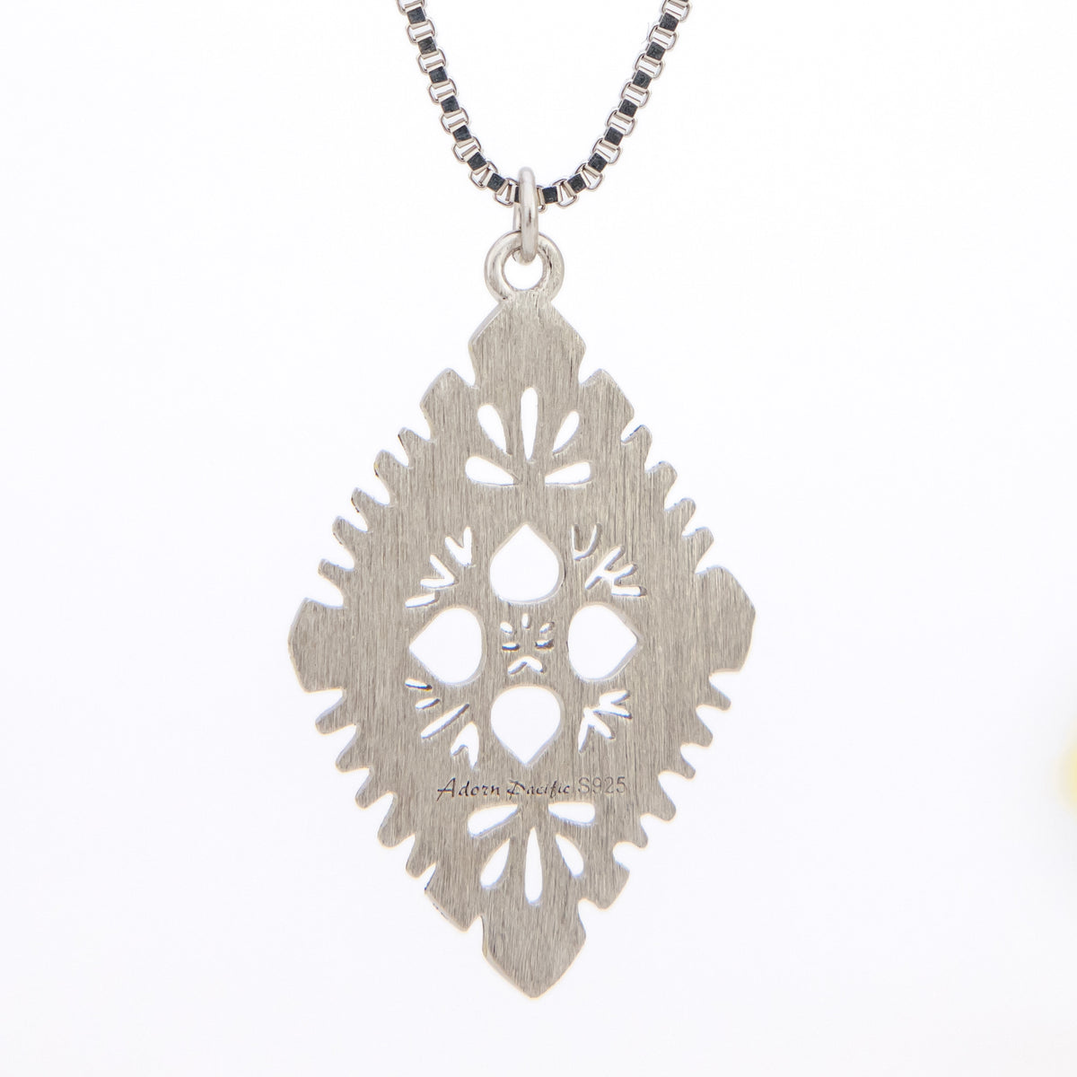 READY TO SHIP Diamond Masi Necklace in 925 Sterling Silver - FJD$